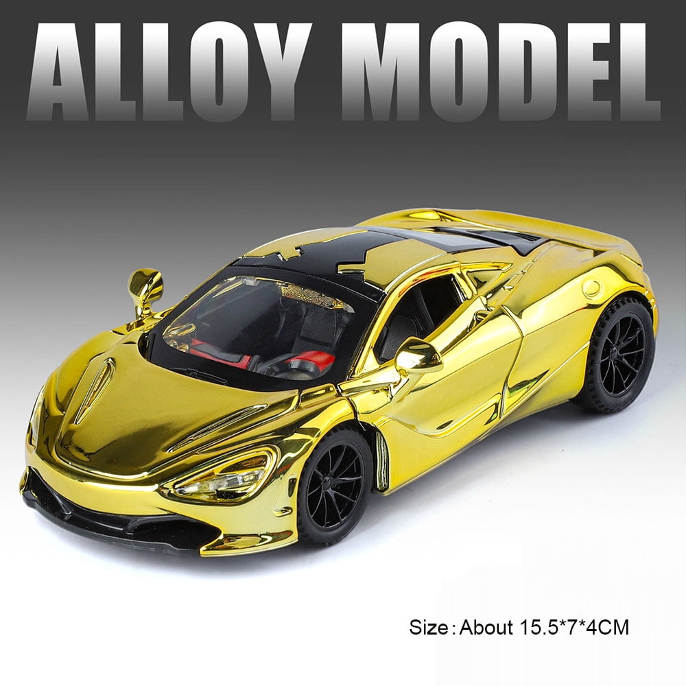 1: 32 Scale 720S Alloy Model Toys Diecast Car Doors Opened Sound Light ...