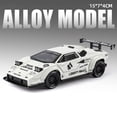 1:32 Scale Classic Sports Car Diecast Model, Alloy Vehicle with Light ...