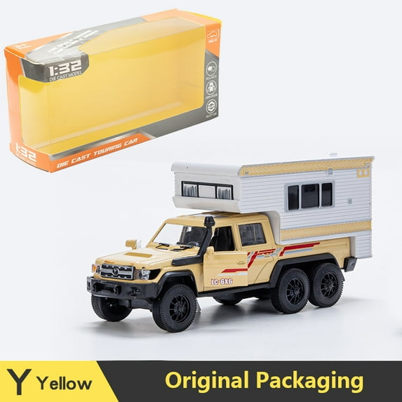 1:32 Scale Diecast RV Model, Classic Pull Back Motorhome Replica, Mini ...