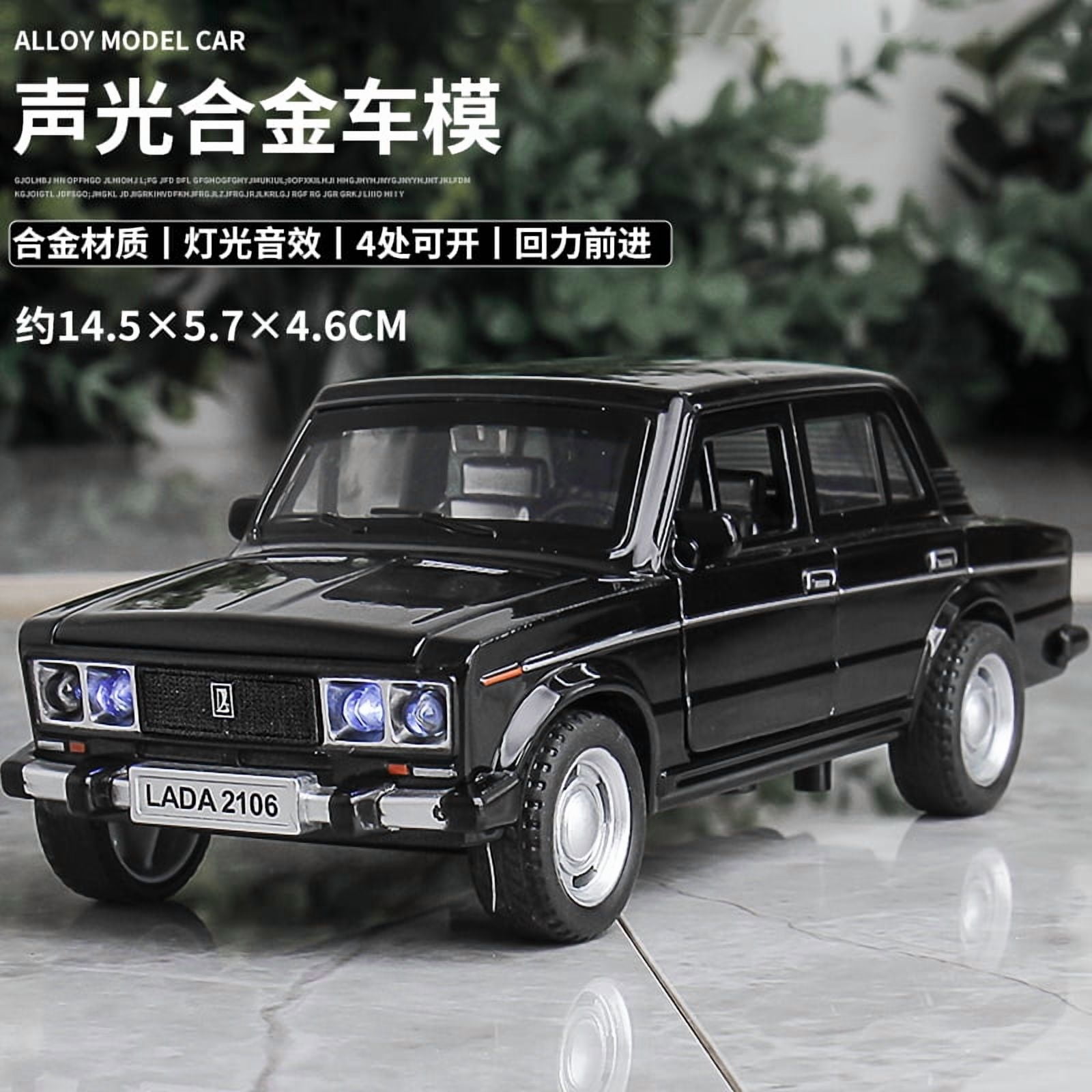 1/32 Scale LADA 2106 Alloy Classic Car Model Diecast Metal Toy Sound ...