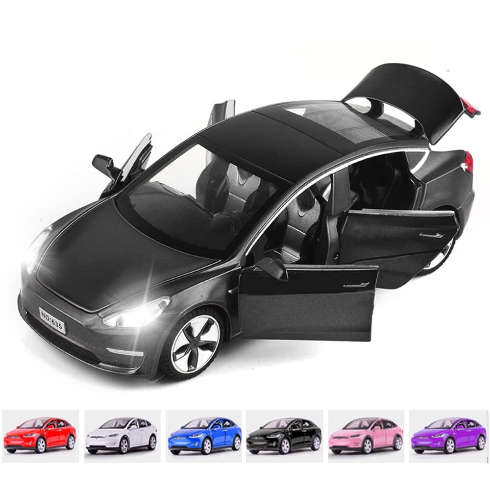 1:32 Scale Model 3 Toy Car - Light/Sound Pull Back Diecast for Kids 3 ...