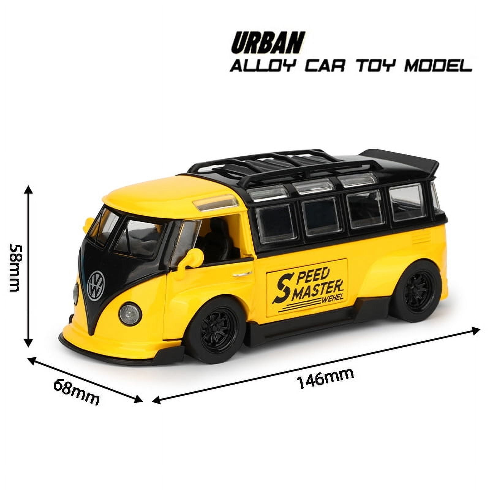1:32 Scale Volkswagen Bus T1 Modified Metal Alloy Diecast VW Car Model ...