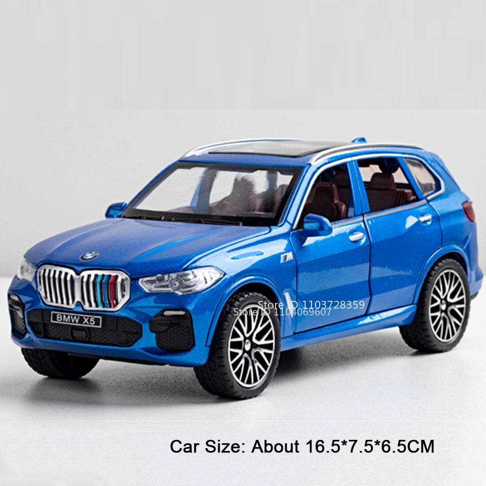 1:32 Scale X7 X5 Toy Car Models Alloy Diecast Miniature Models Sound ...
