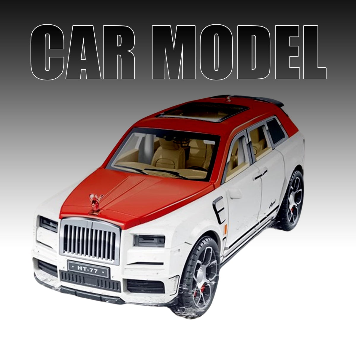 1:32 Simulation Cullinan Model Car Model Ornaments Luxury Car Sedan ...