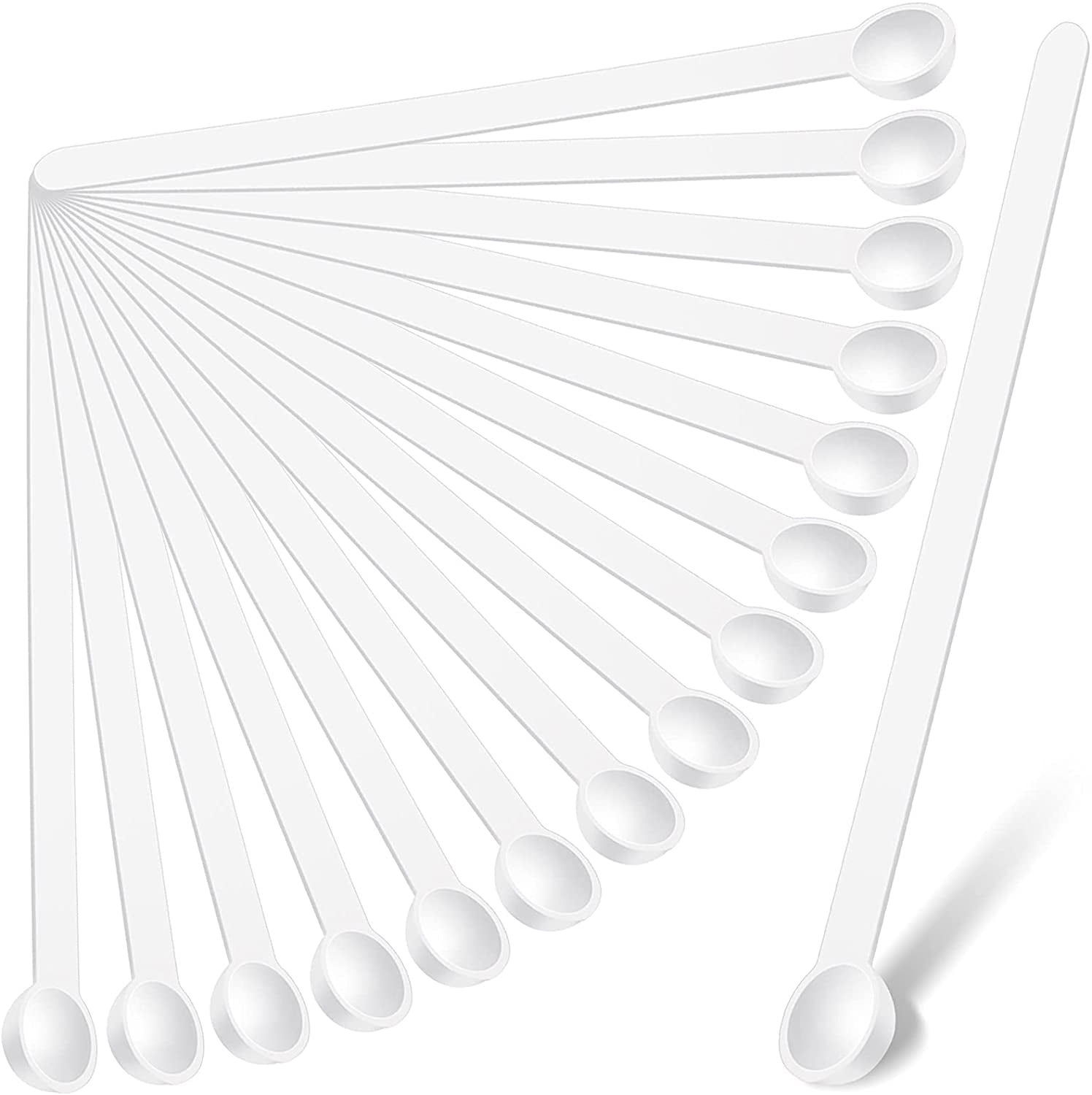 1/32 Teaspoon Micro Scoops 150 Milligram Mini Measuring Spoons Tiny Little Plic Scoop for ...