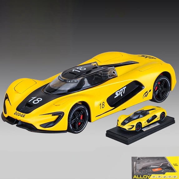 1:32 Tomahawk SRT V10 Concept Sports Car Alloy Metal Diecast Model Car ...