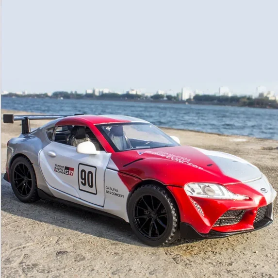 1/32 Toyota GR Supra Pandem Track Version Alloy Diecasts Toy Car Models ...