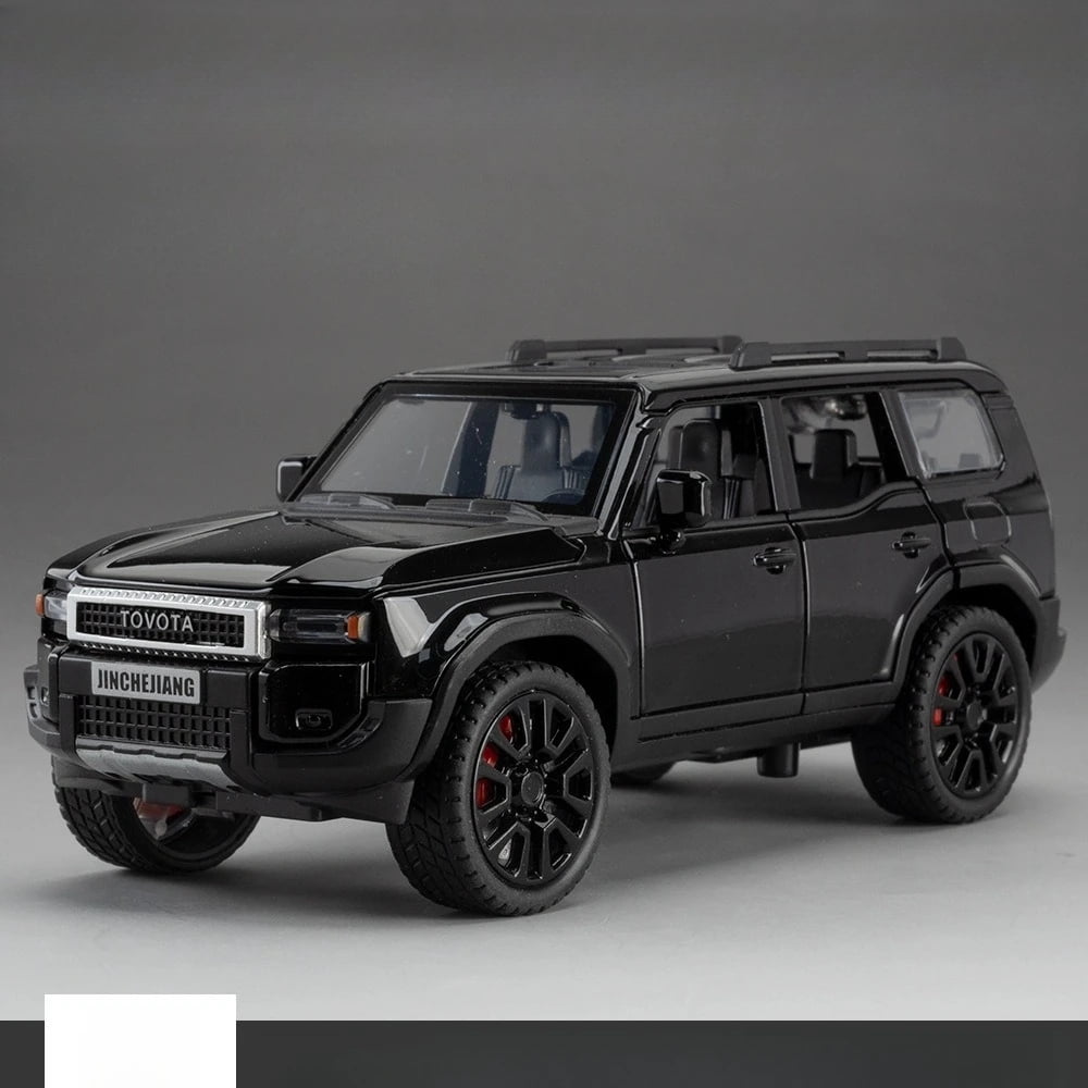 1:32 Toyota Land Cruiser Prado SUV Diecast Metal Miniature Car Alloy ...