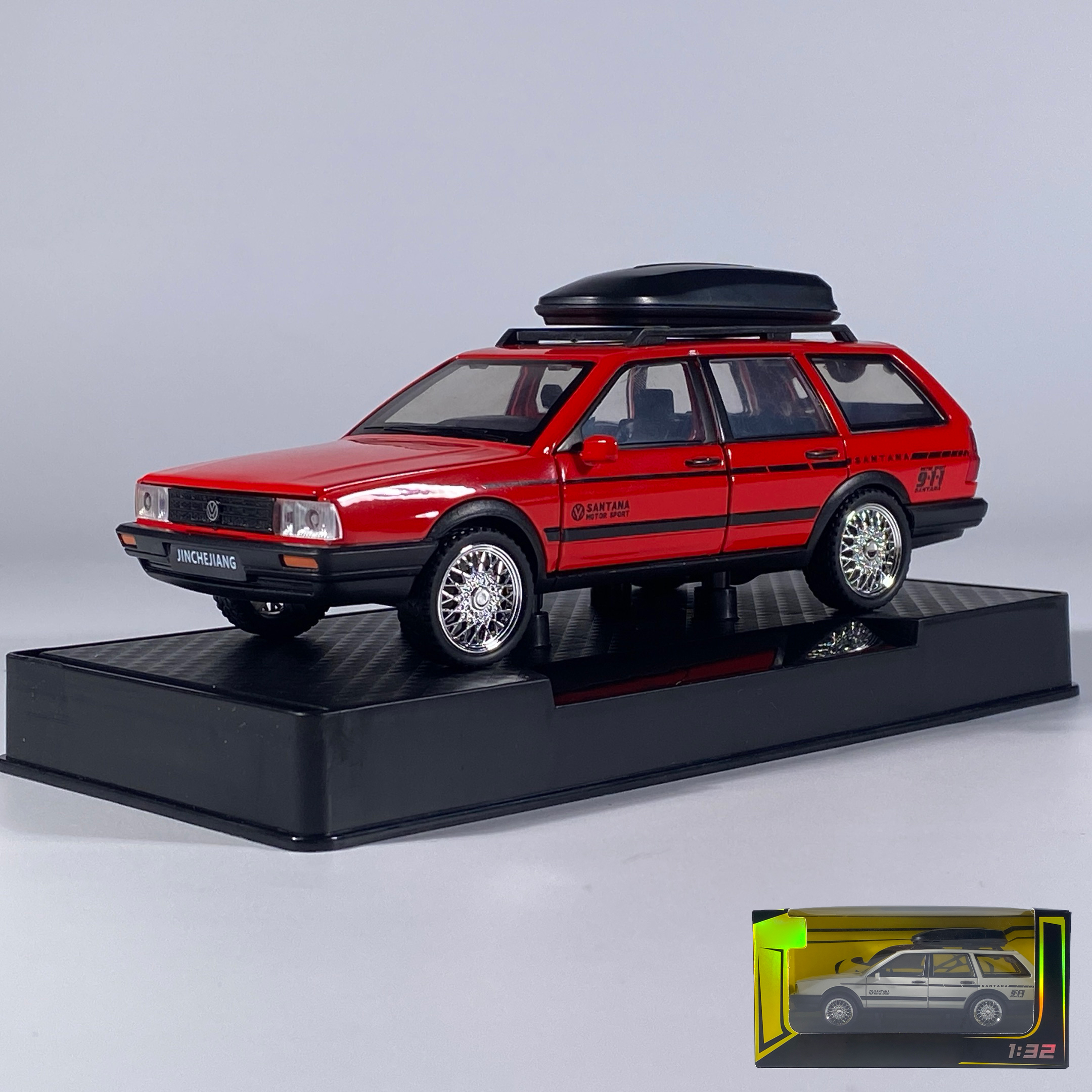 1:32 VolksWagenwerk Santana wagon Alloy Metal Diecast Model Car Sound ...