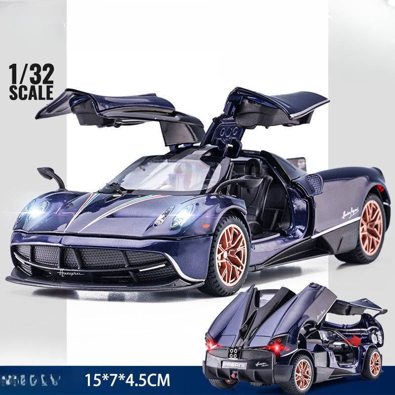 1: 32 scale alloy sports car model rebound toy car simulation car model ...