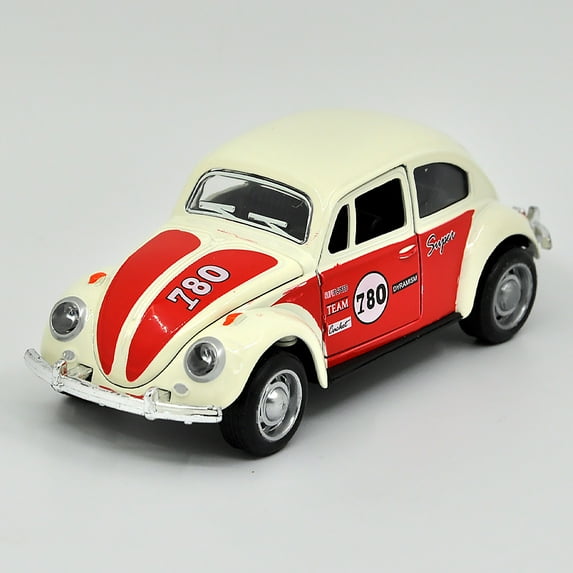 1: 32 is suitable for Volkswagen Beetle retro vintage car alloy die ...