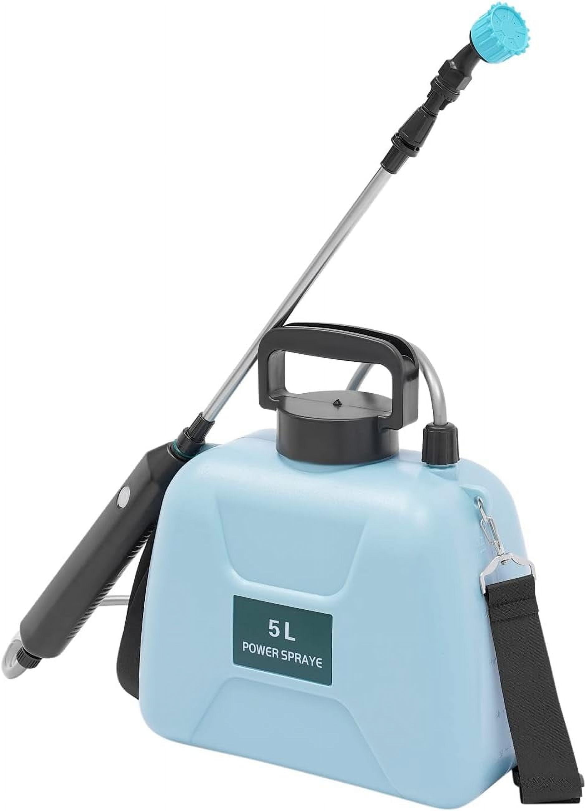 1.35 Gallon Electric Garden Sprayer, Electric Sprayer with 2400mah USB ...