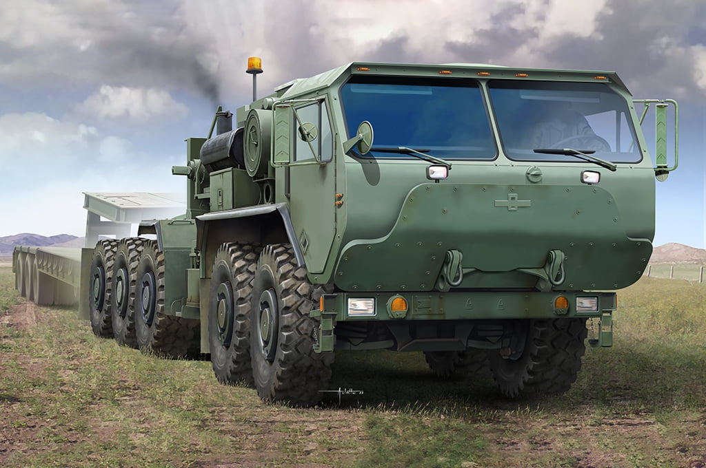 1:35 Scale LVSR MKR16 Tractor Military Vehicle Model Kit Collectible ...