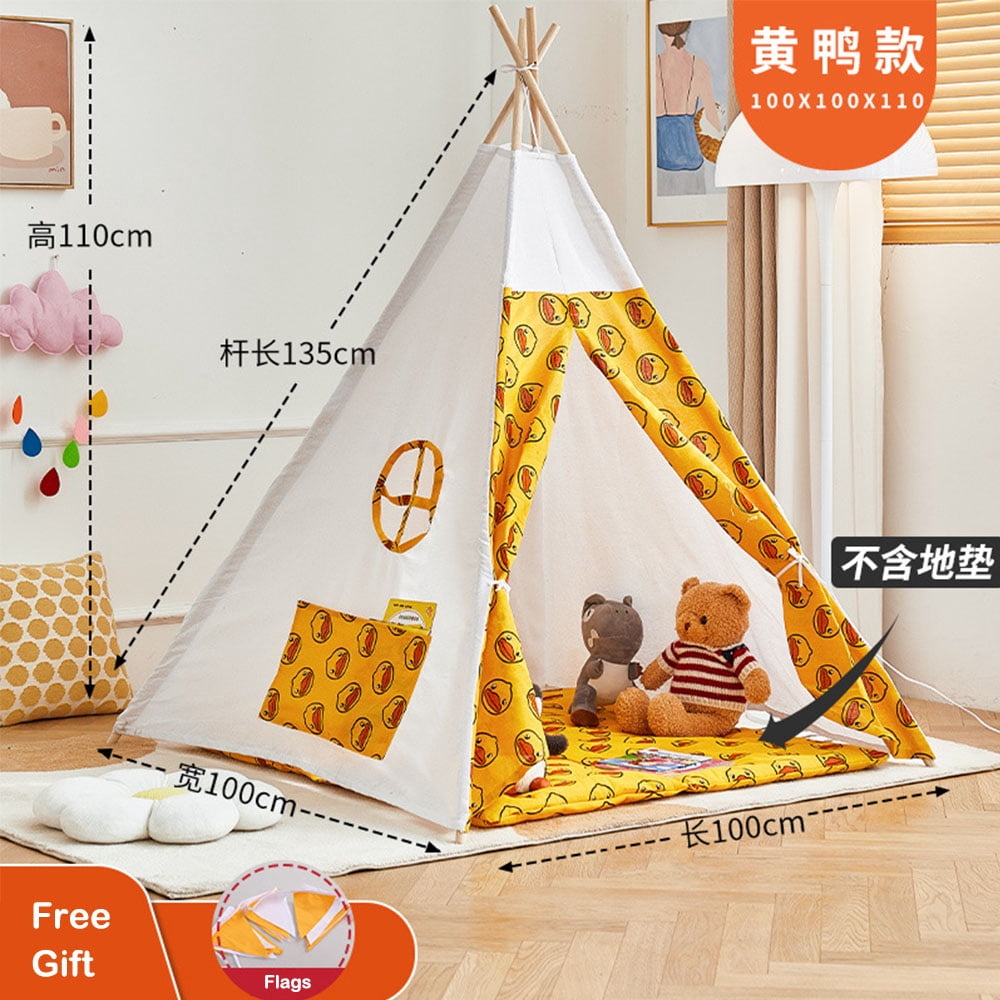 1.35 Tent For Kid Play House Wigwam for Children Portable Children Tipi ...
