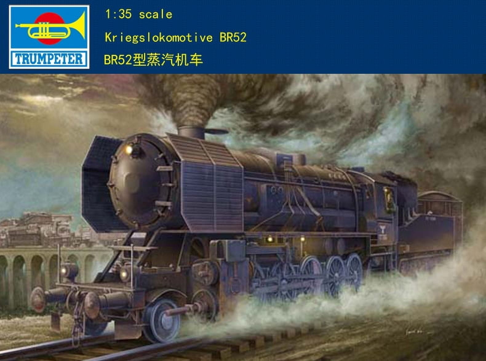 1/35 Trumpeter 00210 model type steam locomotive BR52 - Walmart.com
