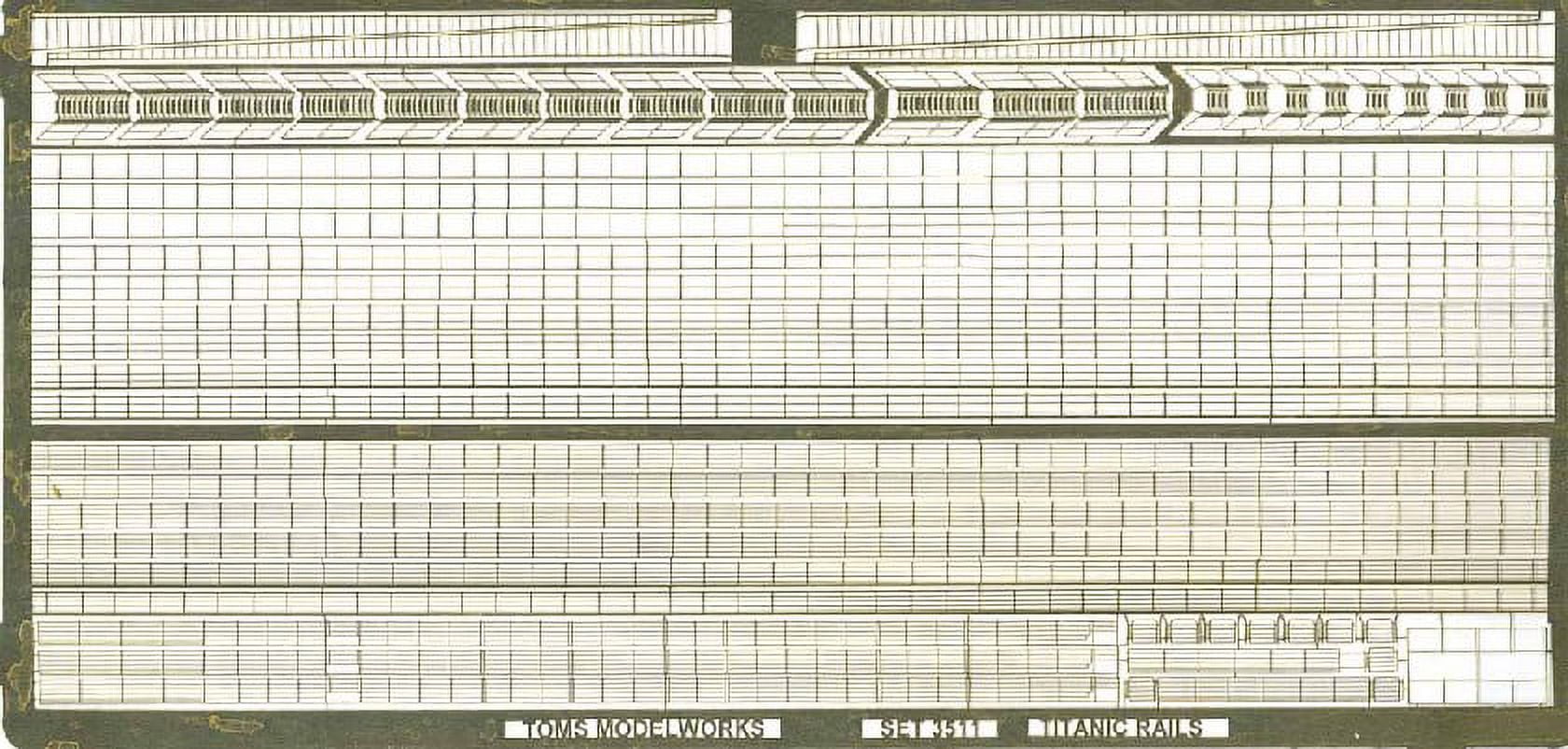 1/350 RMS Titanic Rails - Walmart.com