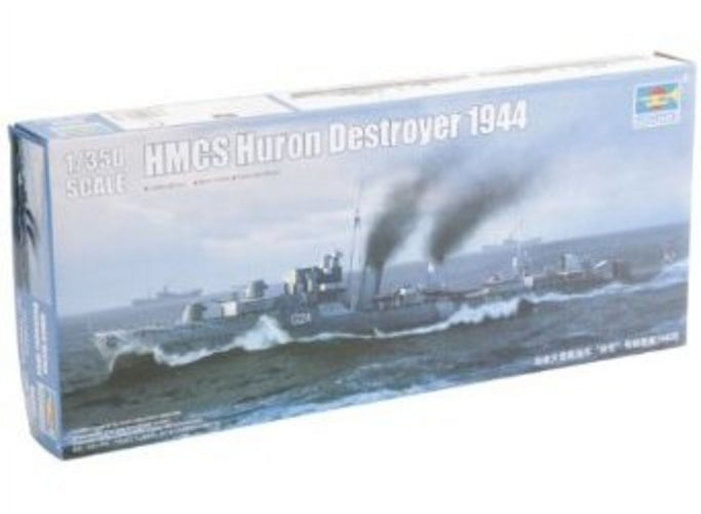 1/350 Trumpeter HMCS Huron G24 Canadian Tribal Class Destroyer 1944 ...