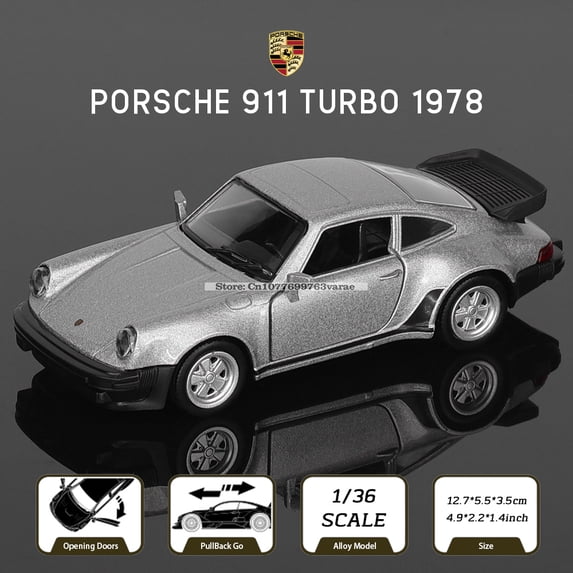 1:36 911 Turbo 1978 Classic Alloy Car Model Car Model Toy Casting ...