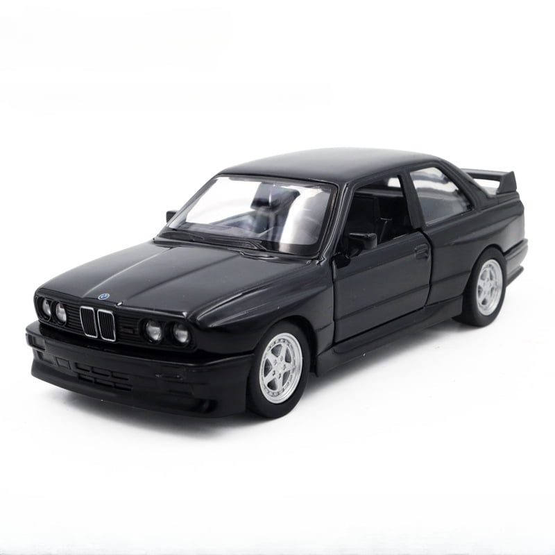1:36 BMW M3 1987 Alloy Car Model Diecast Toy Rubber Tires Wheel Pull ...