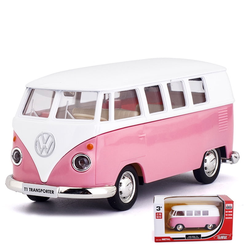 1/36 Diecasts Volkswagen Miniature Cars VW T1 Bus Toys Alloy Diecasts ...