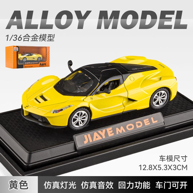 1:36 Ferrari Laferrari Sports car Toy Alloy Car Diecasts & Toy Vehicles ...