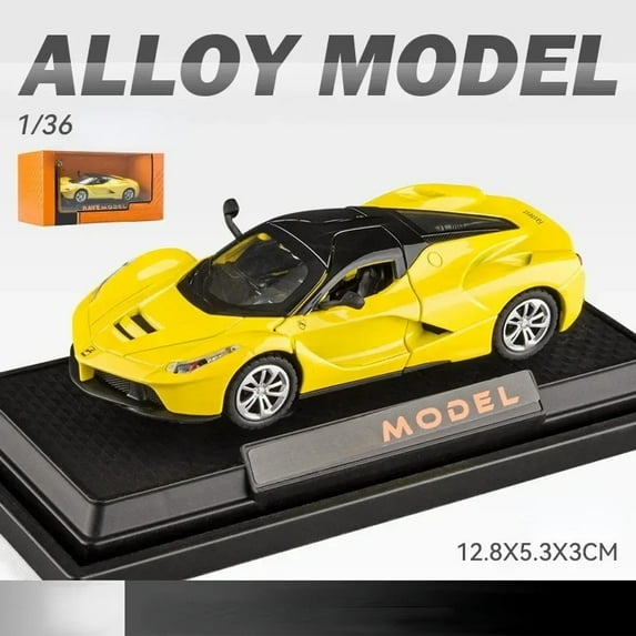 1:36 Laferrari Sports car Toy Alloy Car Diecasts & Toy Vehicles Sound ...