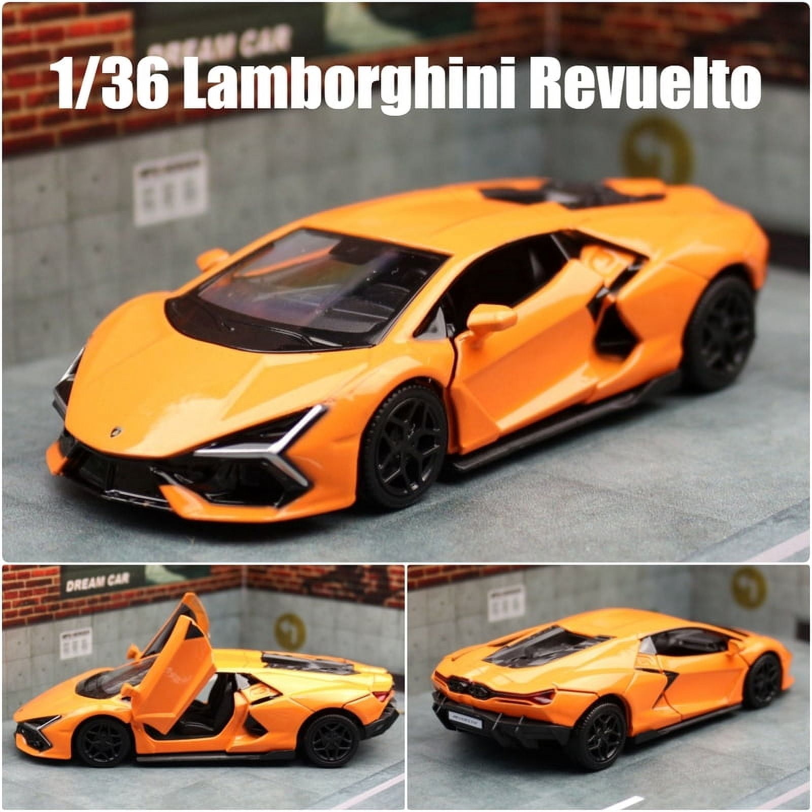 1/36 Lamborghini Revuelto HPEV Super Toy Car For Children RMZ City ...