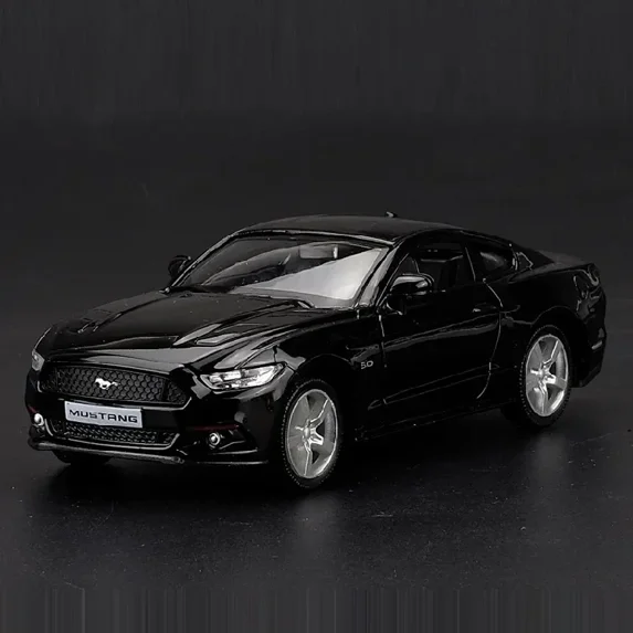 1:36 Mustang GT Toy Car Model Replica Scale Metal Diecast Miniature Art ...