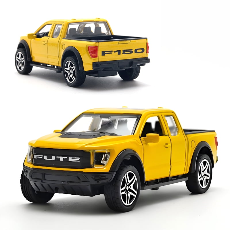 1 36 New Muscle Pickup Truck Pull Back Toy Car Boy S Toy Die Cast
