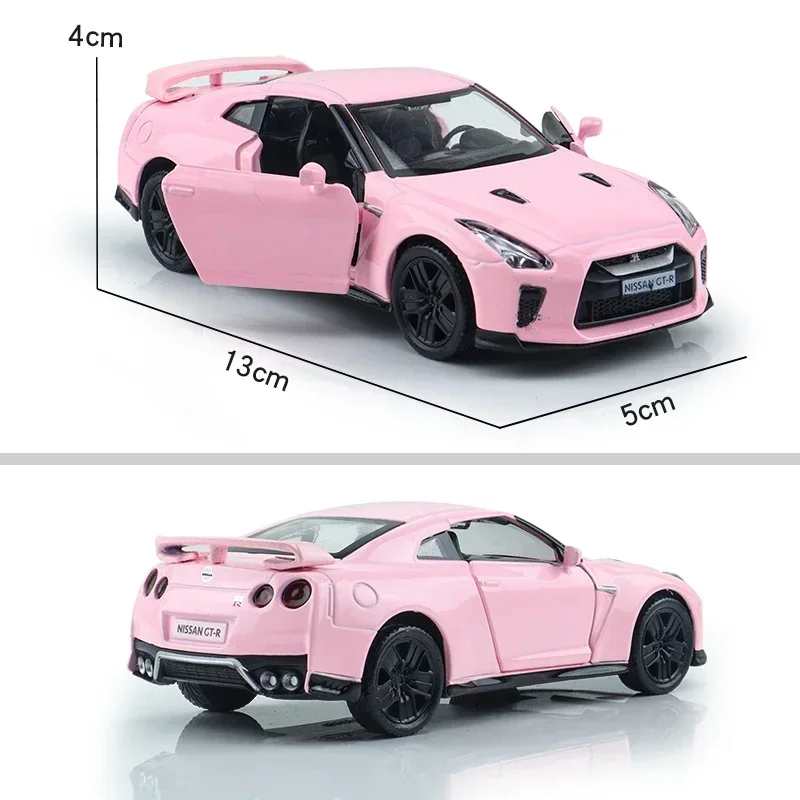 1:36 Nissan GTR R35 Super car Simulation Exquisite Diecast Toy Vehicles ...
