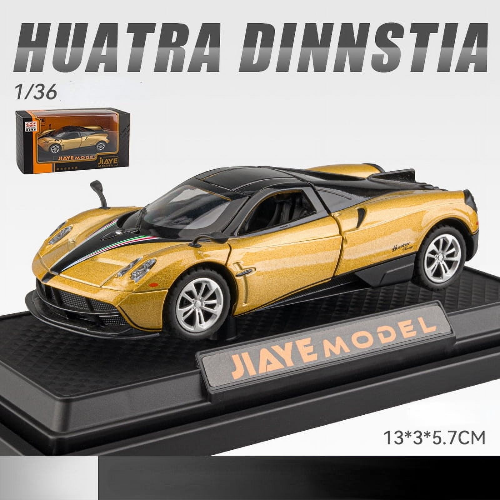 1:36 Pagani Huayra Dinastia Alloy Sports Car Model Diecast Metal Toy ...