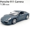 1: 36 Porsche 911 Car Model Pull Back Alloy Vehicles Decoration Toys ...