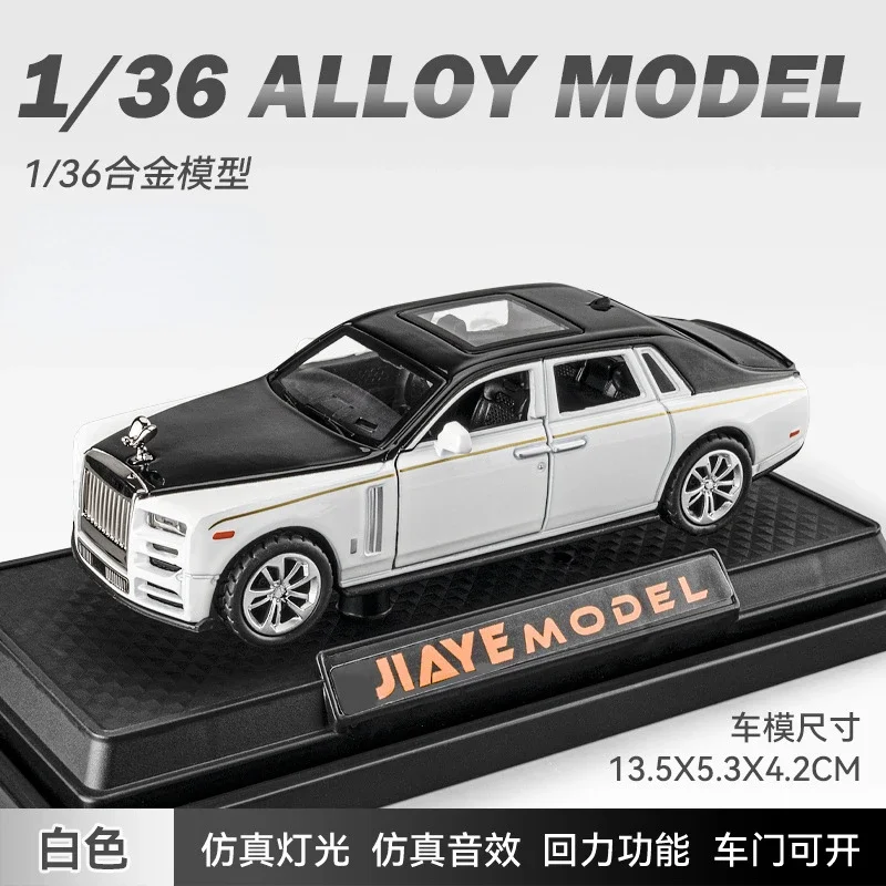 1:36 Rolls Royce Phantom sedan High Simulation Diecast Metal Alloy ...