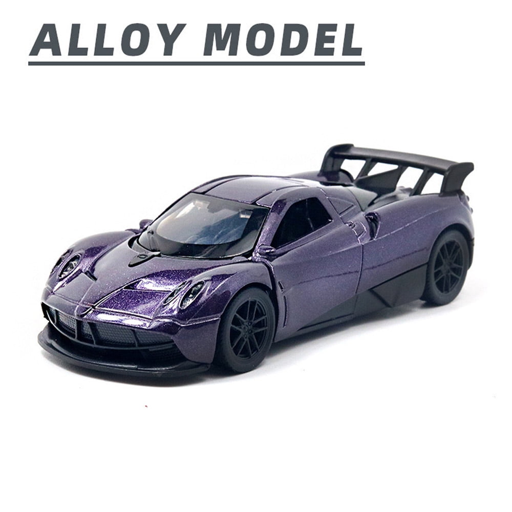 1:36 Scale Alloy Simulation Sports Car Model With Openable Doors And ...