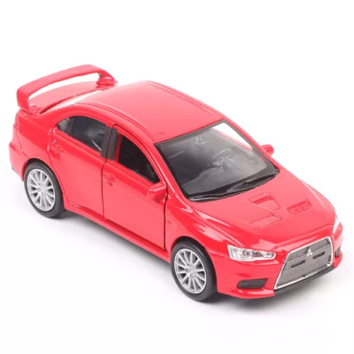 1:36 Scale Mitsubishi Lancer Evolution X EVO Diecast Toy model car pull ...