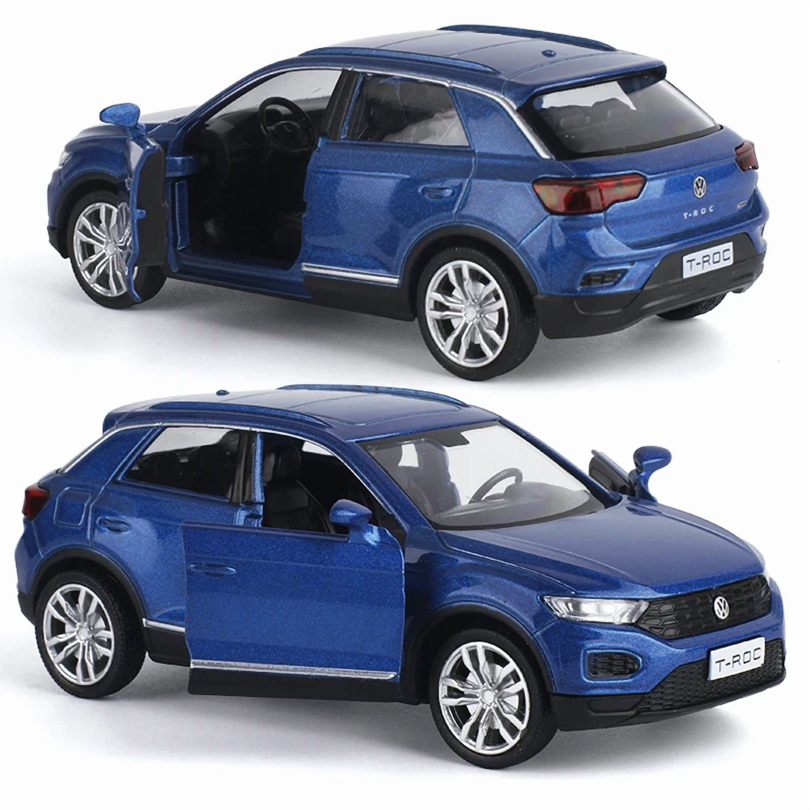 1:36 Volkswagen T-ROC Alloy Car Model Diecast & Toy Vehicles Metal Car ...