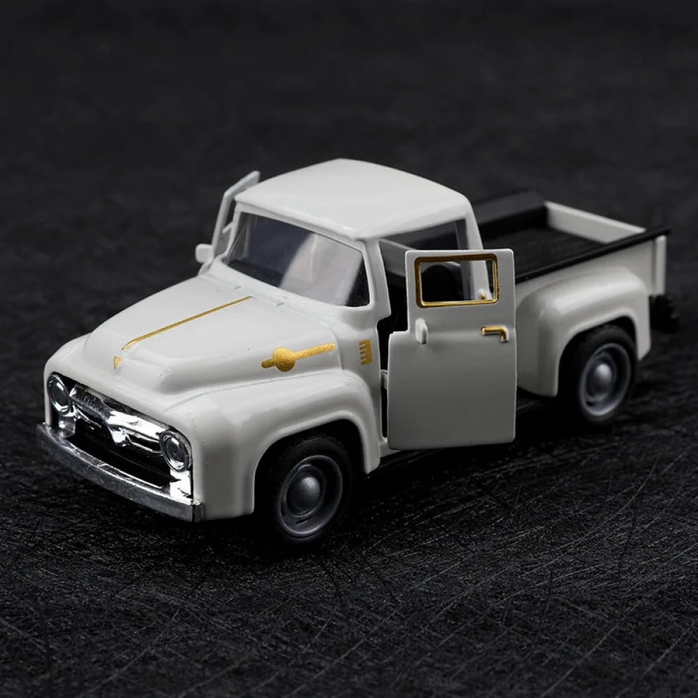 1/38 Scale Mini Retro Simulation Pickup Truck Model 11cm Alloy Pull ...