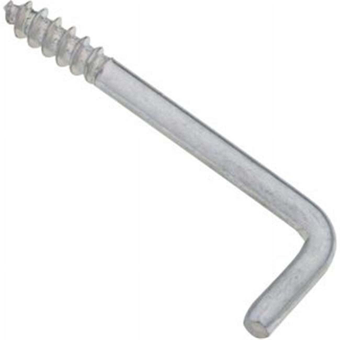 1.38 in. Square Bend Screw Shoulder Hook - Walmart.com