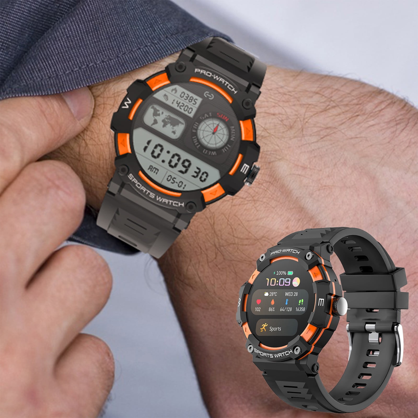 1.39-Inch High-Definition Color Screen, Bluetooth Call Intelligent ...