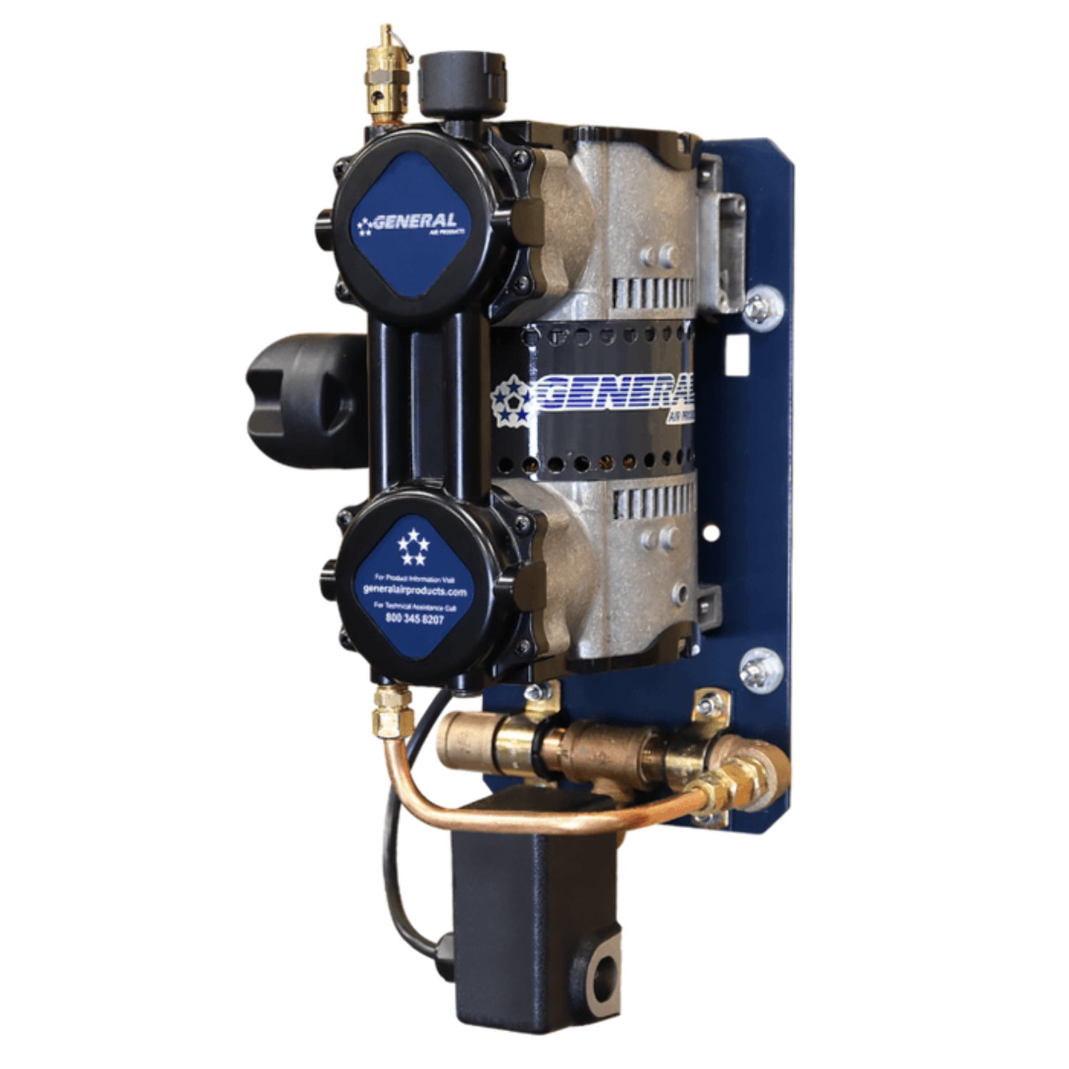 Ol Plus Series Oil Less Riser Mounted Air Compressor - Walmart.com