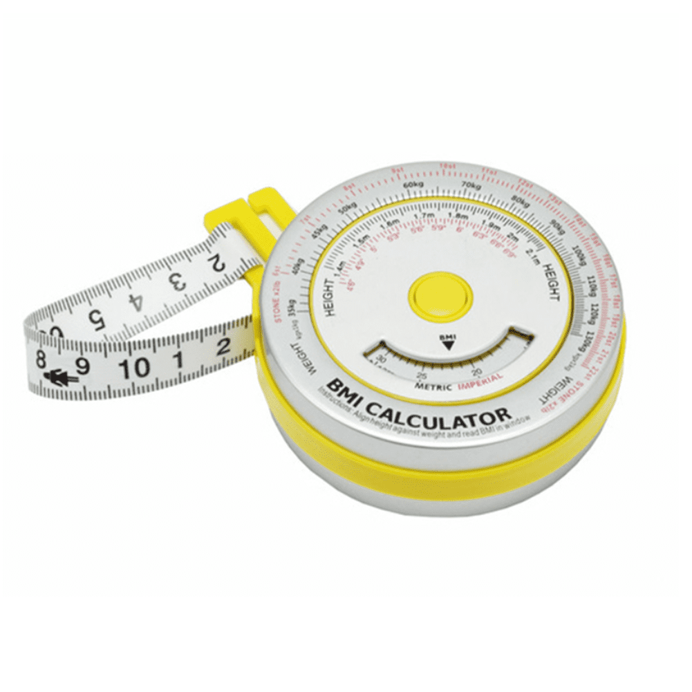 1/3P Rolls BMI Body Mass Index Retractable Tape Measuring Ruler 150cm ...