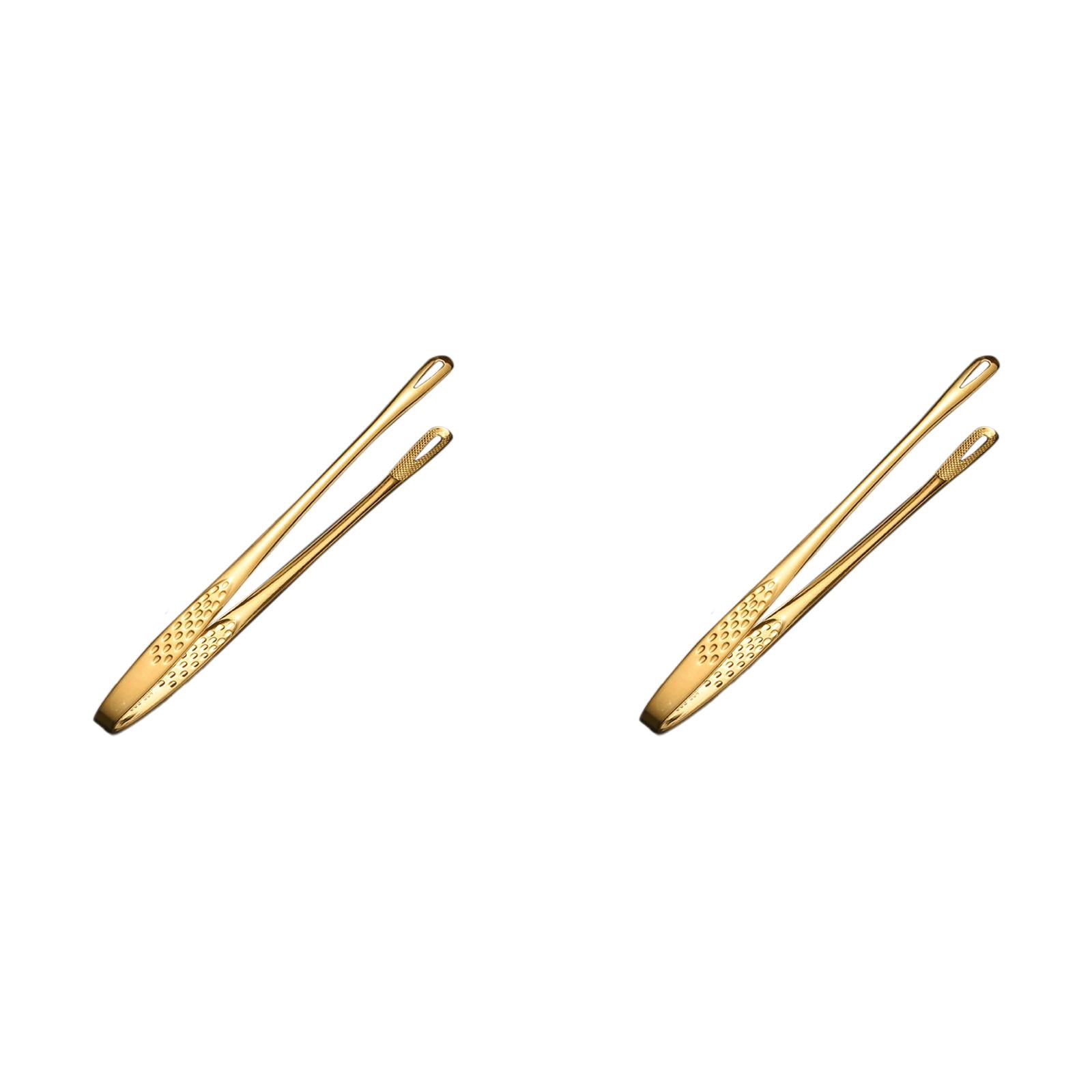 1-3PC BBQ Tongs Stainless Steel Kitchen Tweezers Grill for Cooking Hot ...