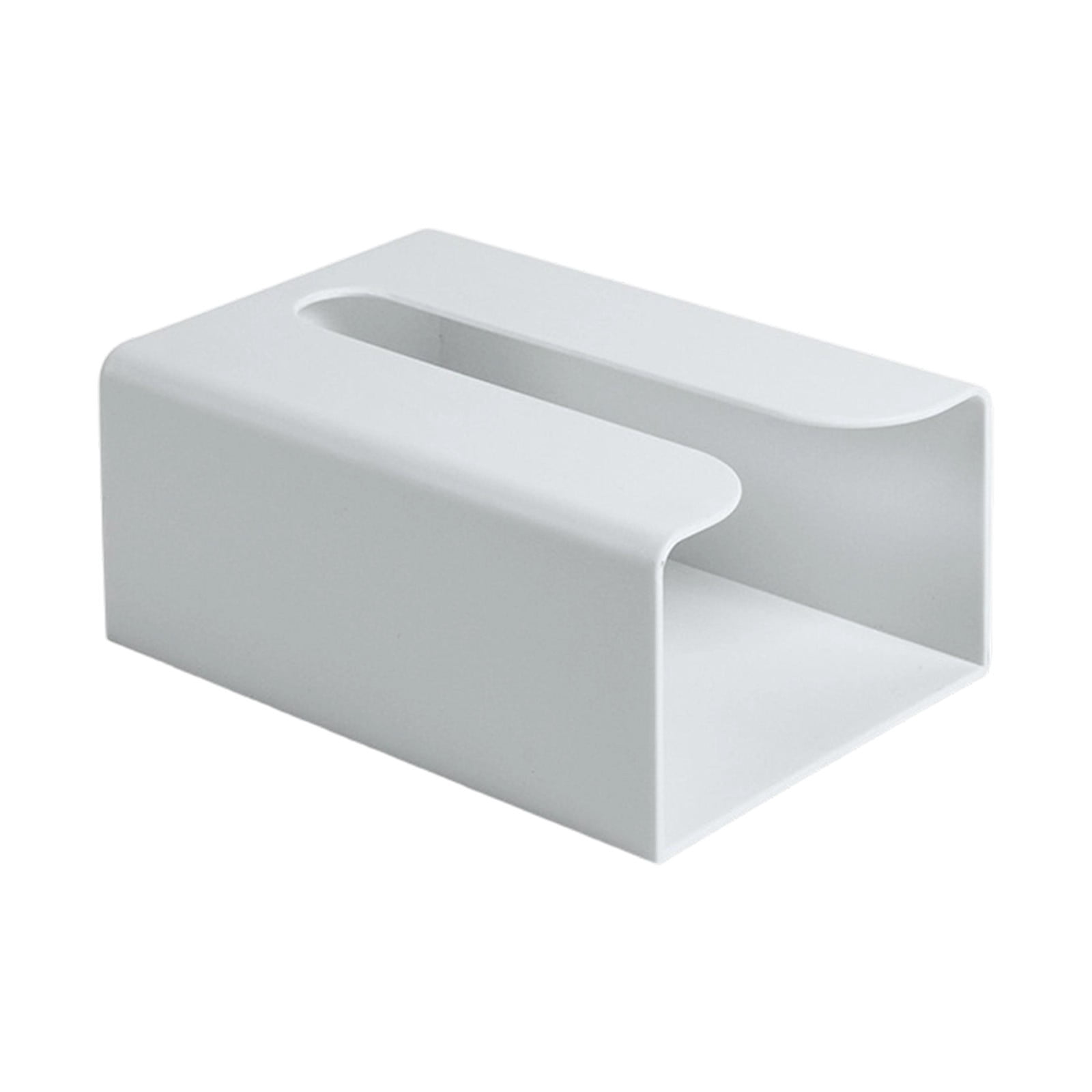 1-3PC Tissue Box Cover Self Adhesive Wall Mounted Tissue Box Holder No ...