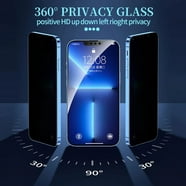 Entronix Privacy Tempered Glass Screen and Lens Protector for iPhone 14 Pro Max, Anti-Spy, 2 ...