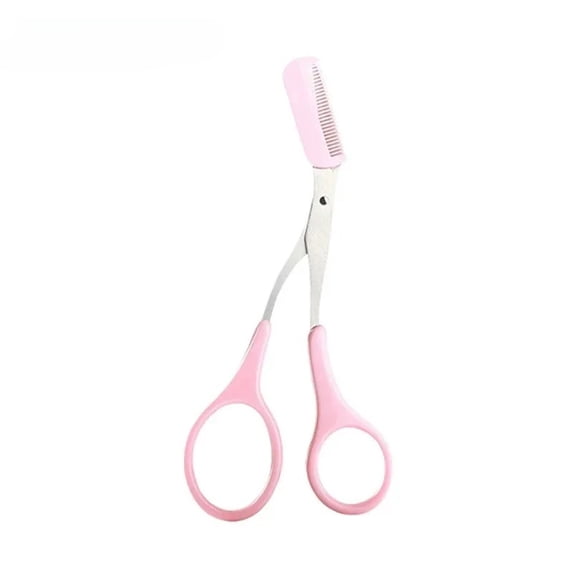 1/3PCS Eyebrow Trimmer Makeup Tools Stainless Steel Eyebrow Scissors ...