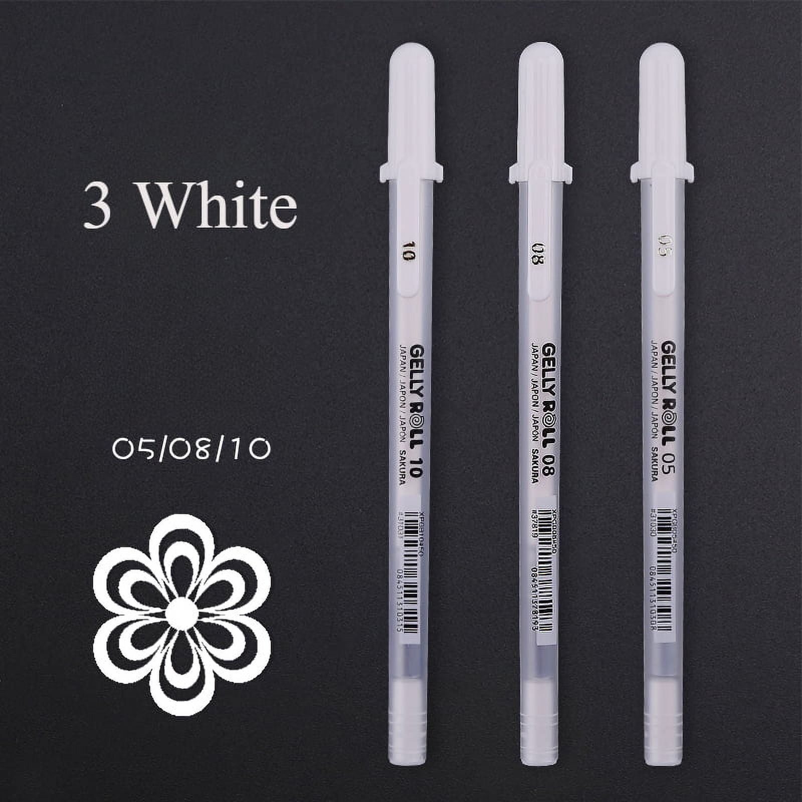 1/3PCS SAKURA Gelly Roll Gel Pens Highlight Marker for Journaling Art ...