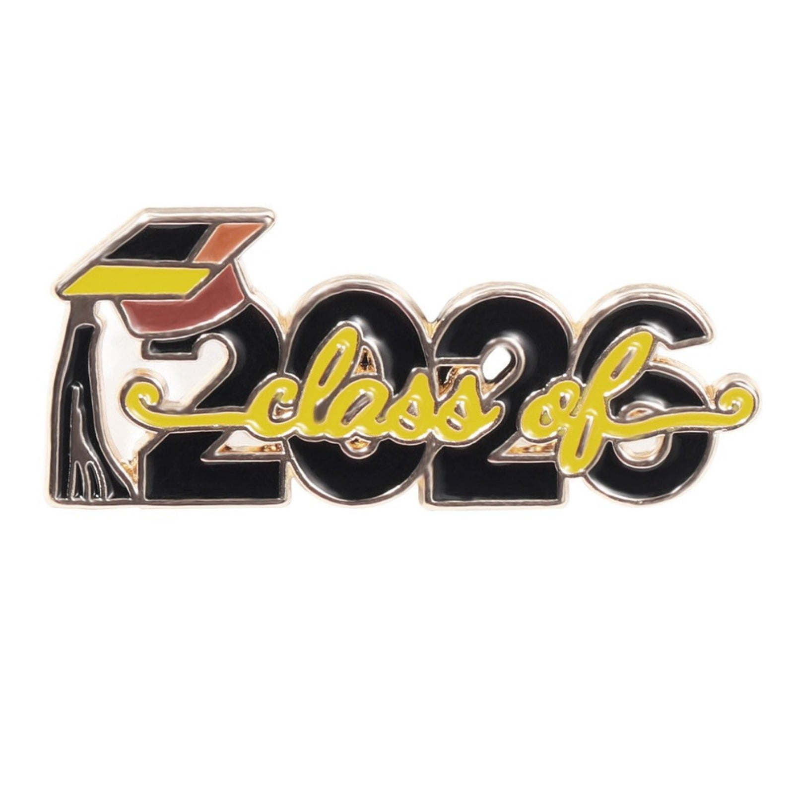 1-3Pcs 2026 Academic Metal Cap Brooch Badge Pin,Class of 2026 ...