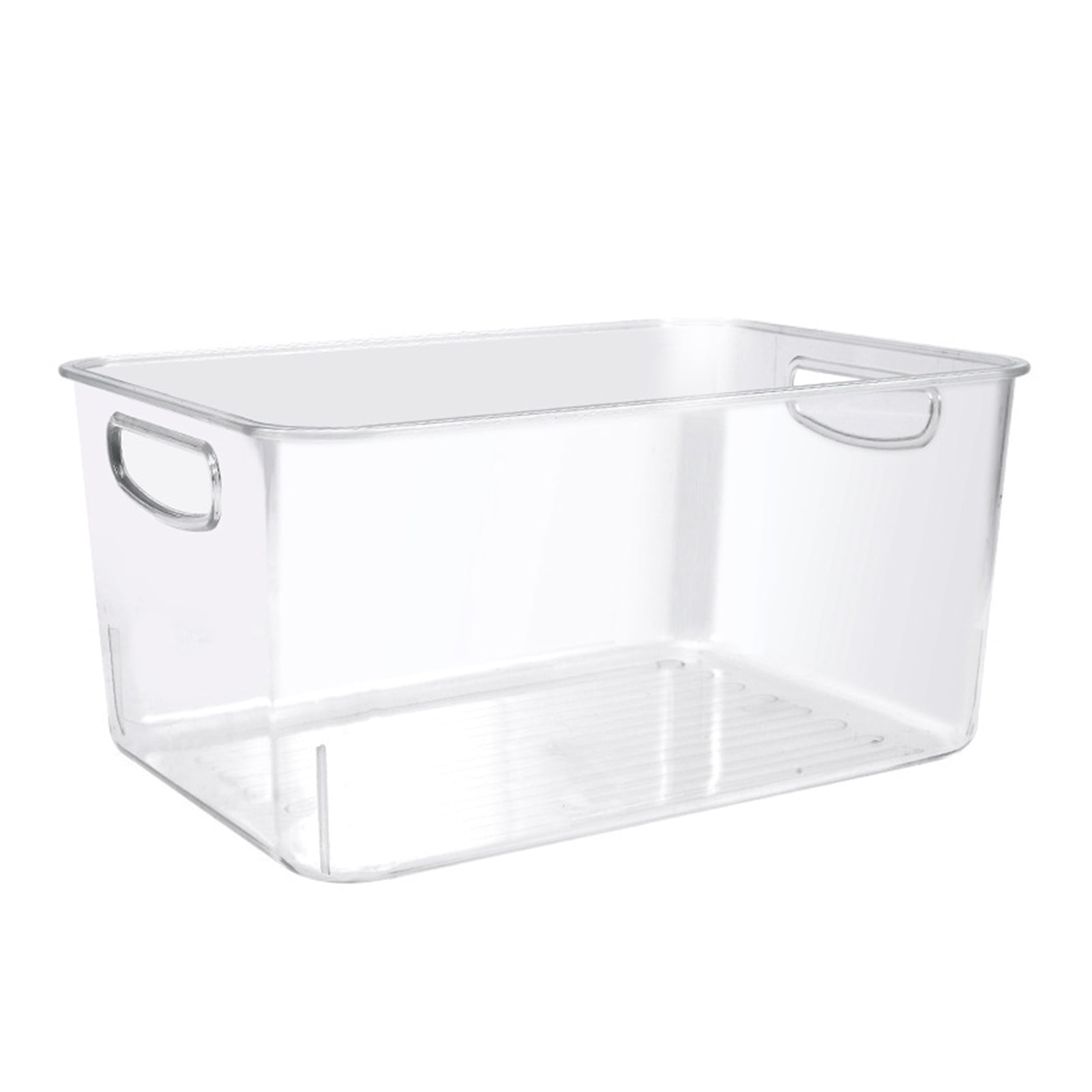 1/3Pcs Extra Large Clear Plastic Storage Bins, Transparent Organizer ...