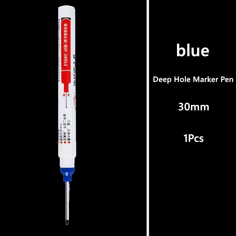 1/3Pcs/set 30mm Long Head Markers Construction Deep Hole Marker Pen ...