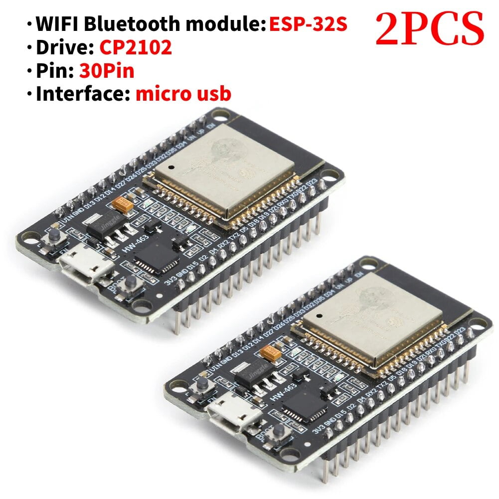 1-3Set ESP32 WROOM-32 CH340C Development Board TYPE-C Micro USB WiFi+Bluetooth Ultra-Low Power ...